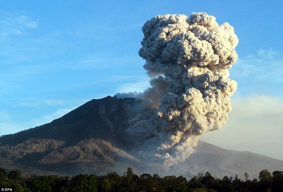 Mt. Sinabung, North Sumatra